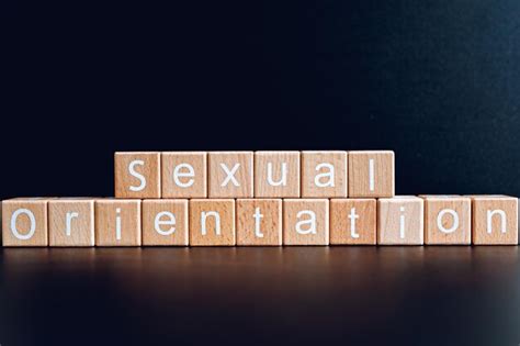 Premium Photo Wooden Blocks Form The Text Sexual Orientation Against