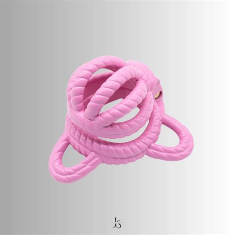 Rope Bondage Chastity Cage Tie Your Cock Up
