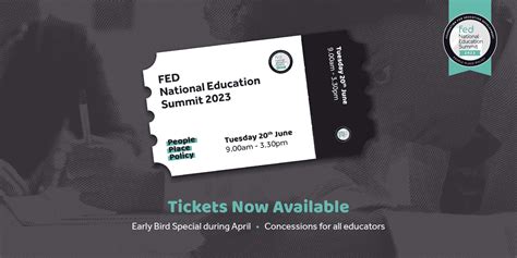 Key Speakers Announced Fed National Education Summit 2023 Fed Education
