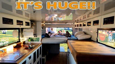 This Truck Camper Interior Is Like A 5 Star Hotel F550 Custom Overland