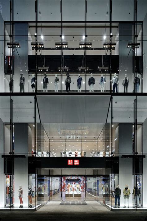 Uniqlo Flagship Store Ginza Tokyo By Wonderwall Inc Retail Store