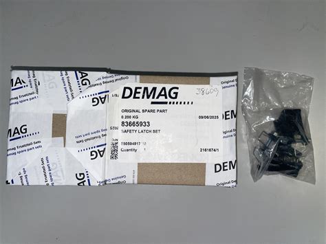 Demag 83665933 3 Latch Kit Oem Replacement Hoistcrane Hardware New Ebay