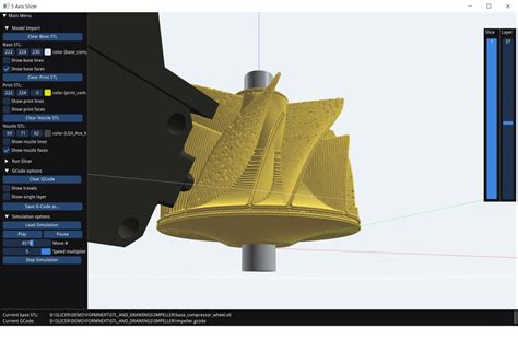 5 axis slicer the first true multi axis slicing software