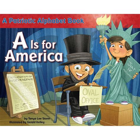 A Is For America ─ A Patriotic Alphabet Booktanya Lee Stone【禮筑外文書店】 蝦皮購物