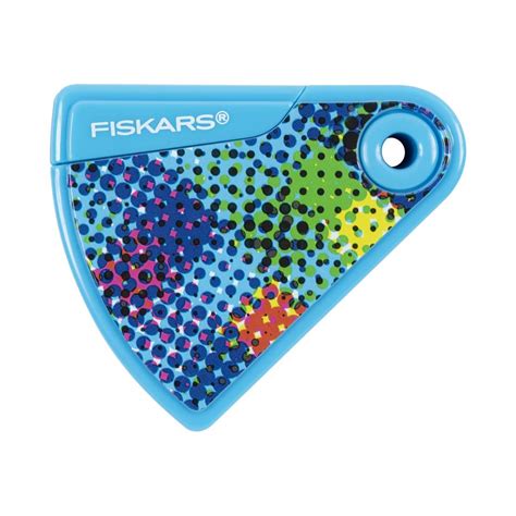 Fiskars® Designer Flip Sharpener Bright Pixels Fiskars