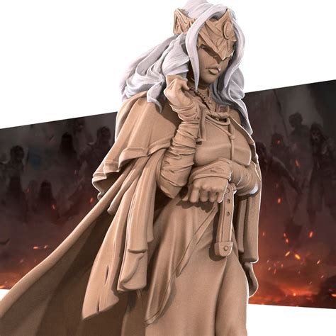 Sofia The Fire Keeper Female Wizard Female Cleric Pin Up Fantasy