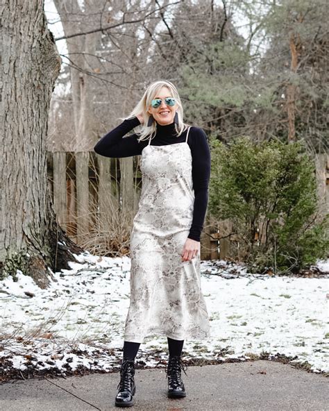 Slip Dress In Winter At Lavon Sotelo Blog