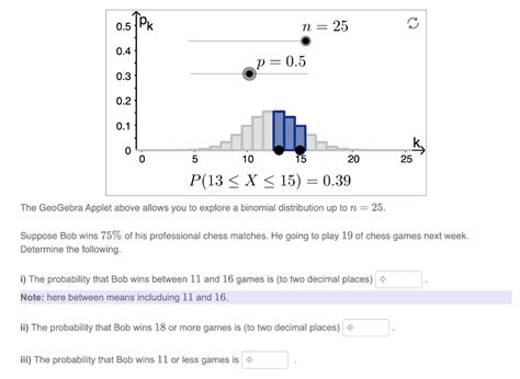 Solved The Geogebra Applet Above Allows You To Explore A