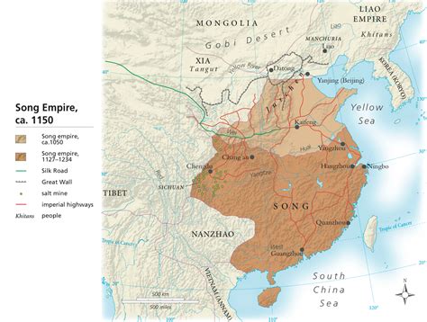 Song Dynasty Map