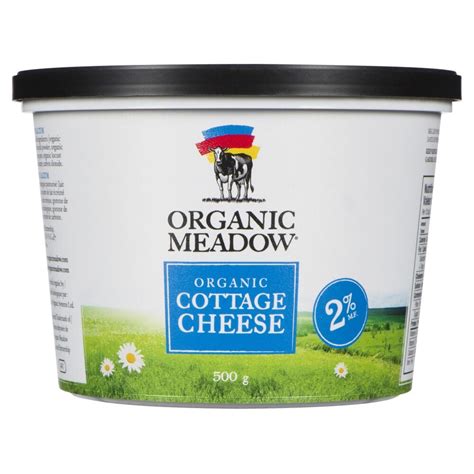 Organic Meadow Organic Cottage Cheese 2 M F 500g Canadian Goodness