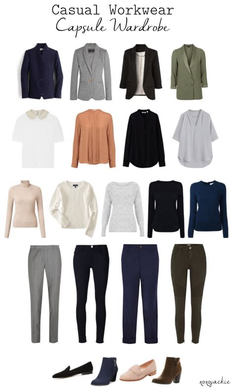 A Step Above Casual Workwear Capsule Wardrobe Life