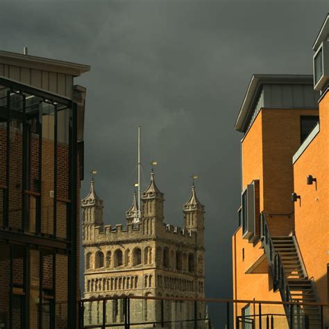 New And Old Exeter Princesshay The Light Really Was Like Flickr