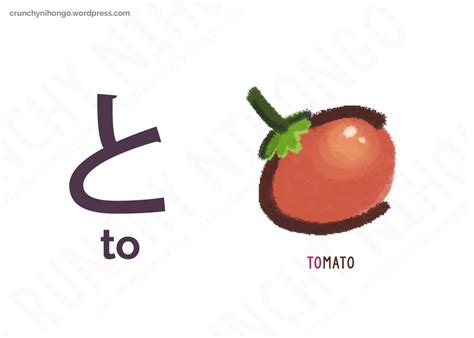 Crunchy Nihongo — Easily Memorize Hiragana Ta Chi Tsu Te