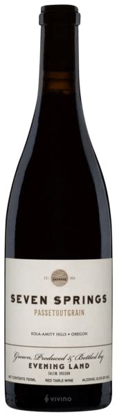 2021 Evening Land Seven Springs Passetoutgrain Vivino Us