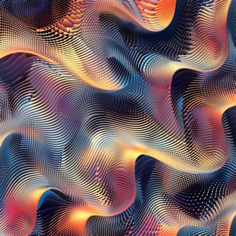 abstract background with wavy lines 3d rendering 3d illustration