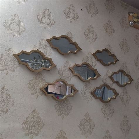 کمدا قیمت و خرید آینه دکوراتیو رنگ طلایی