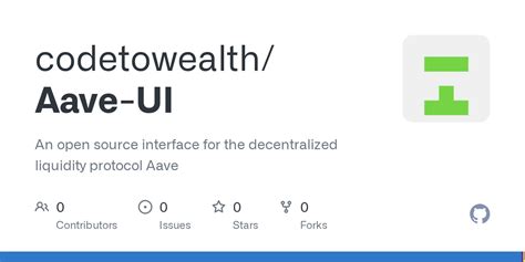 Github Codetowealthaave Ui An Open Source Interface For The