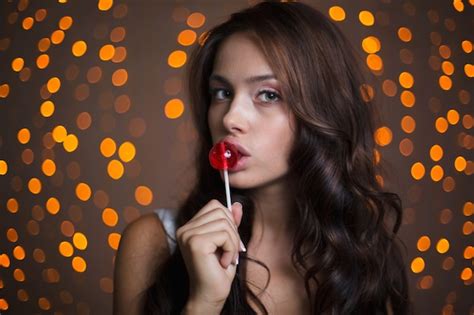 Premium Photo Lollipop Looking Candy Playful Sucker