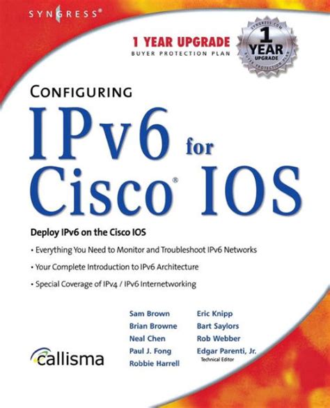 Configuring Ipv6 For Cisco Ios By Syngress Paperback Barnes And Noble®