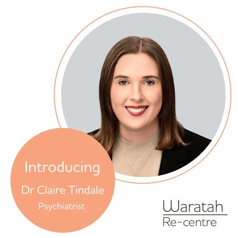 Were Delighted To Introduce Dr Claire Tindale Psychiatrist Who Will