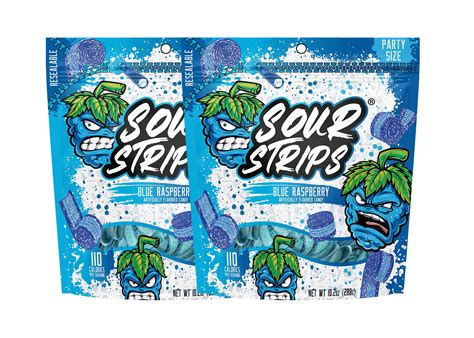 Sour Strips Flavored Sour Candy Strips Deliciously Sour