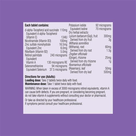 Thyrobalance 60s Matakana Pharmacy