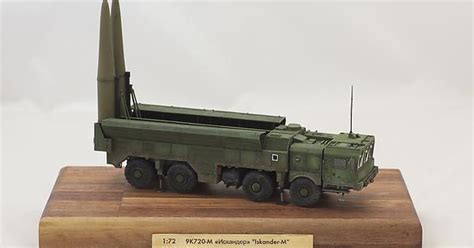 Scale Model Of Ss 26 Stone Iskander M Short Range Ballistic Missile System 1 72 Scale Album