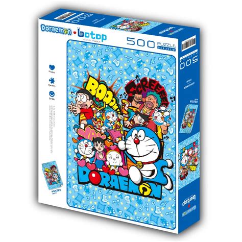 500pcs Jigsaw Puzzle Botop Doraemon Poster Toppuzzleshop