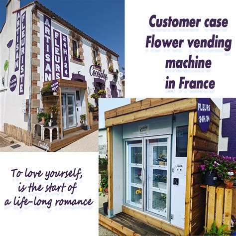 Refrigerated Bouquet Flower Vending Machine