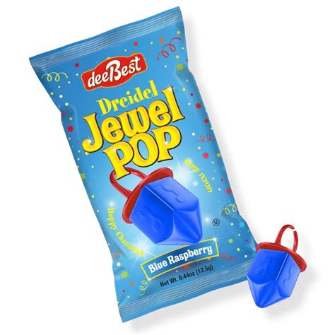 Hanukkah Dreidel Ring Pop Candy