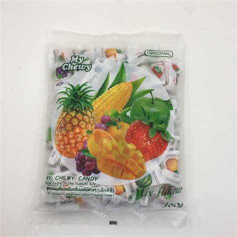 Halal Fruit Soft Chew Candy Chewy Candy And Gummy Candy