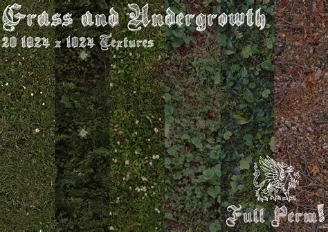 Second Life Marketplace Worlds End Grass And Undergrowth High Definition Texture Pack