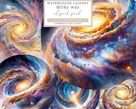 Milky Way Galaxy Clipart