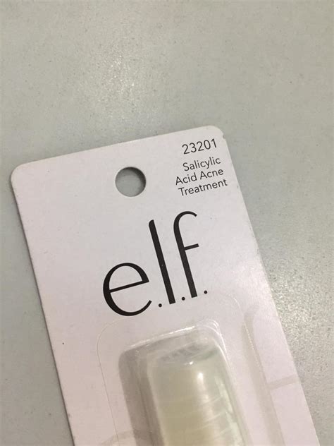 Elf Acne Fighting Spot Gel With Aloe Salicylic Acid Pimple Treatment
