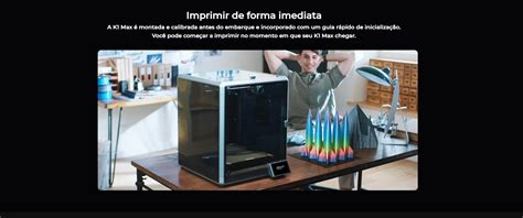 Impressora 3d Creality K1 Max Sintetize 3d