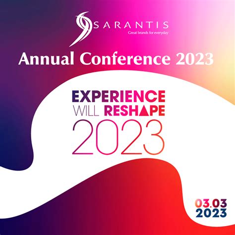 Were Thrilled To Announce That The Sarantis 2023 Annual Conference In