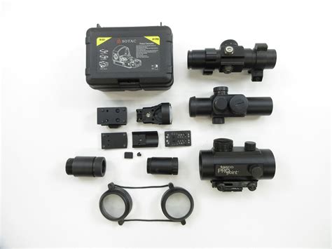 Assorted Red Dot Scopes Lot