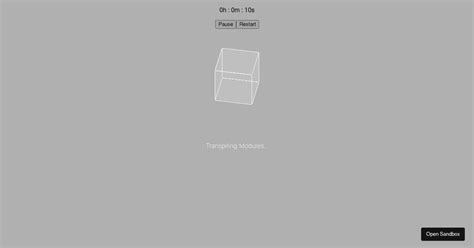 Countdown Component Codesandbox