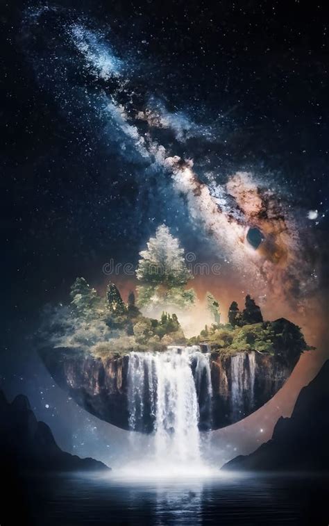 Craft A Captivating Minimalist Dreamscape Featuring Floating Islands