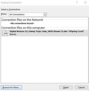 Managing External Data Connection In Advanced Excel GeeksforGeeks