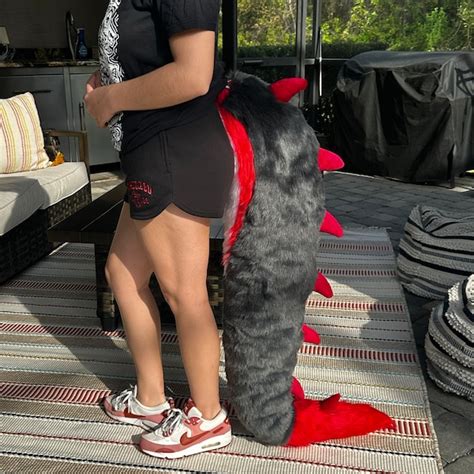 Digital Dragon Tail Pattern For Fursuits Pdf Download Etsy
