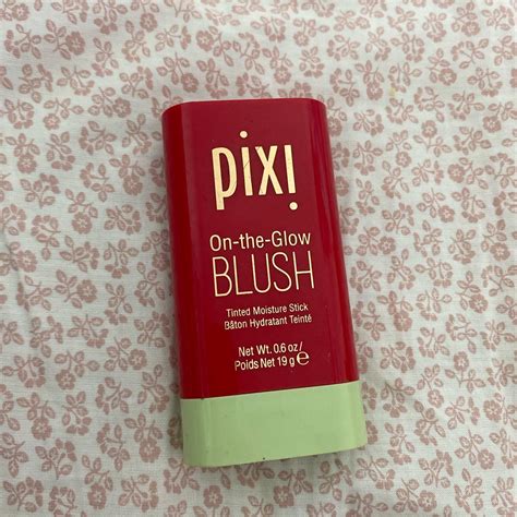 Pixi On The Glow Blush Shade Ruby Used Once Depop