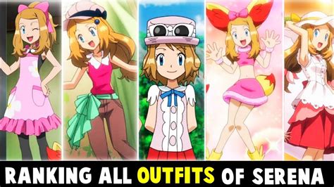 Ranking All Outfits Of Serena Serena Pokemon Journeys Outfit 🔥