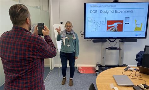 Learning About Design Of Experiments With The Green Belts At New