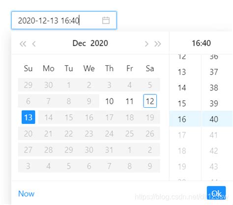 Antd Datepicker 限制日期 和 时间 源码巴士