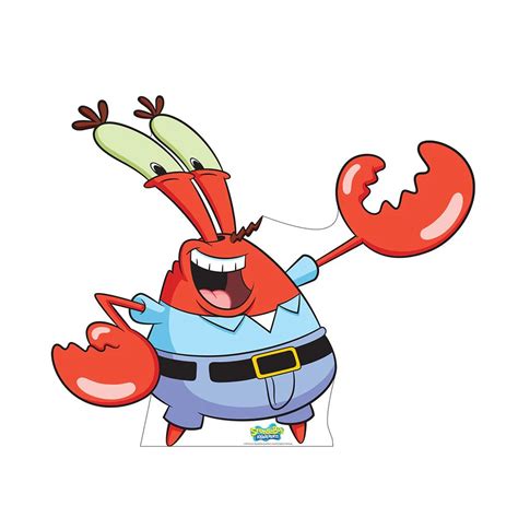 Spongebob Squarepants Mr Krabs Life Size Cardboard Cutout Standee