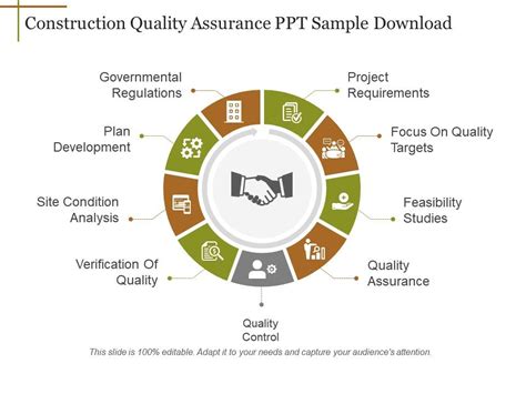 Construction Quality Assurance Ppt Sample Download Powerpoint Slides Diagrams Themes For Ppt