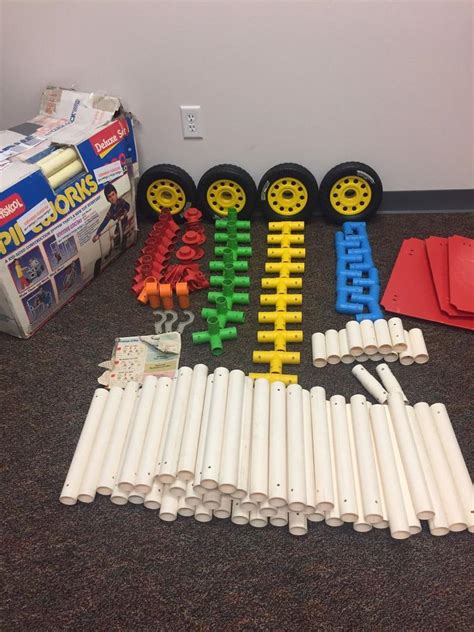 Vintage Rare Playskool Pipeworks 3000 Building Set 1986 999