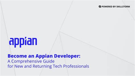 How To Become An Appian Developer Youtube