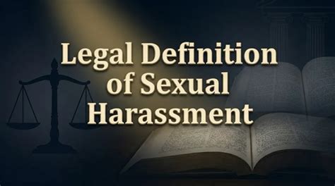 Legal Definition Of Sexual Harassment 2026 Guide